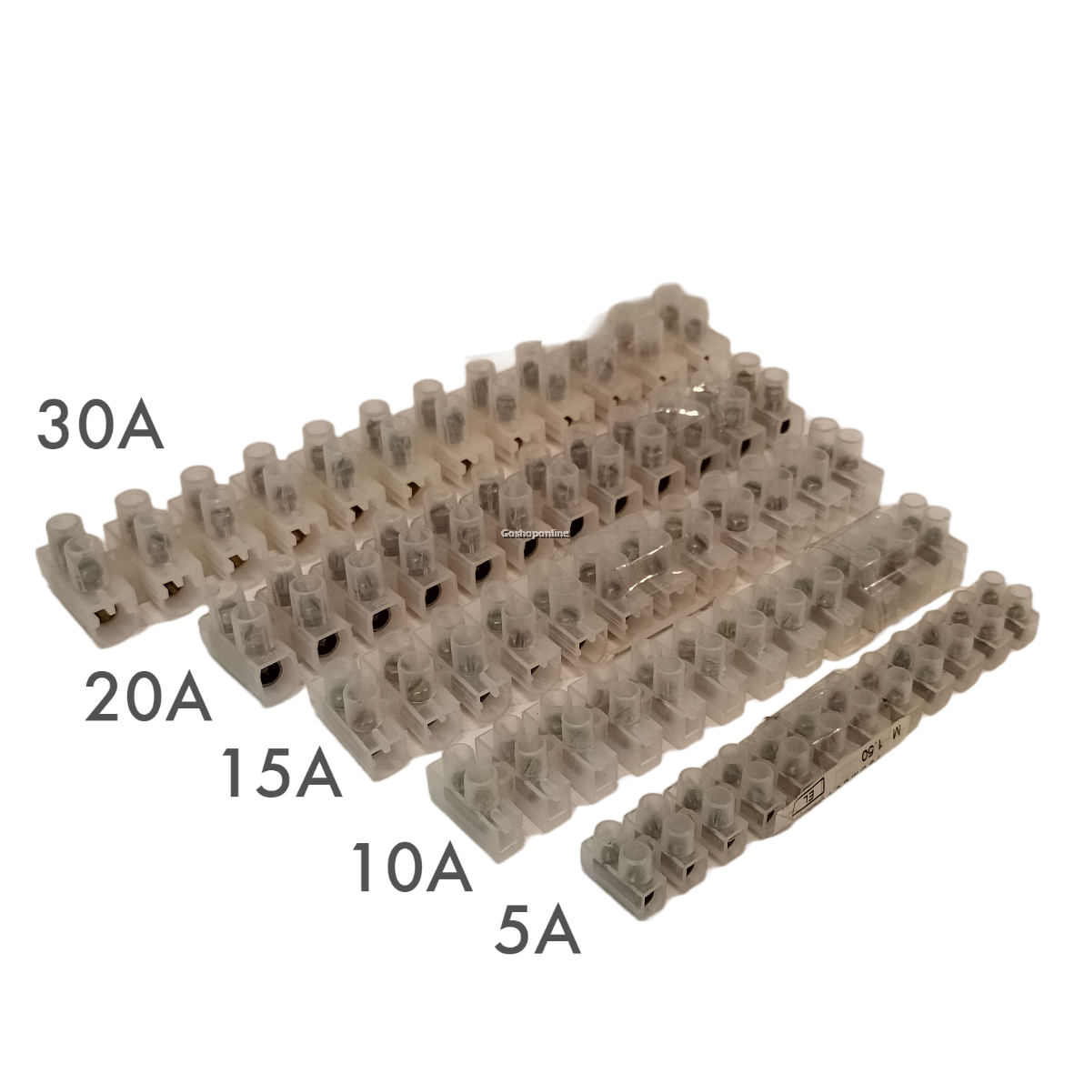 PVC Connector Terminal Block 5A/ 10A/ 15A/ 20A/ 30A