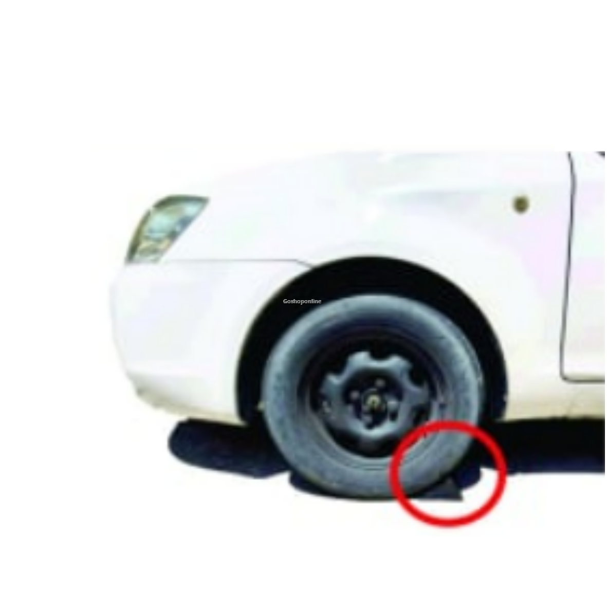 Do safe Mini Triangle Rubber Wheel Stop/ Block
