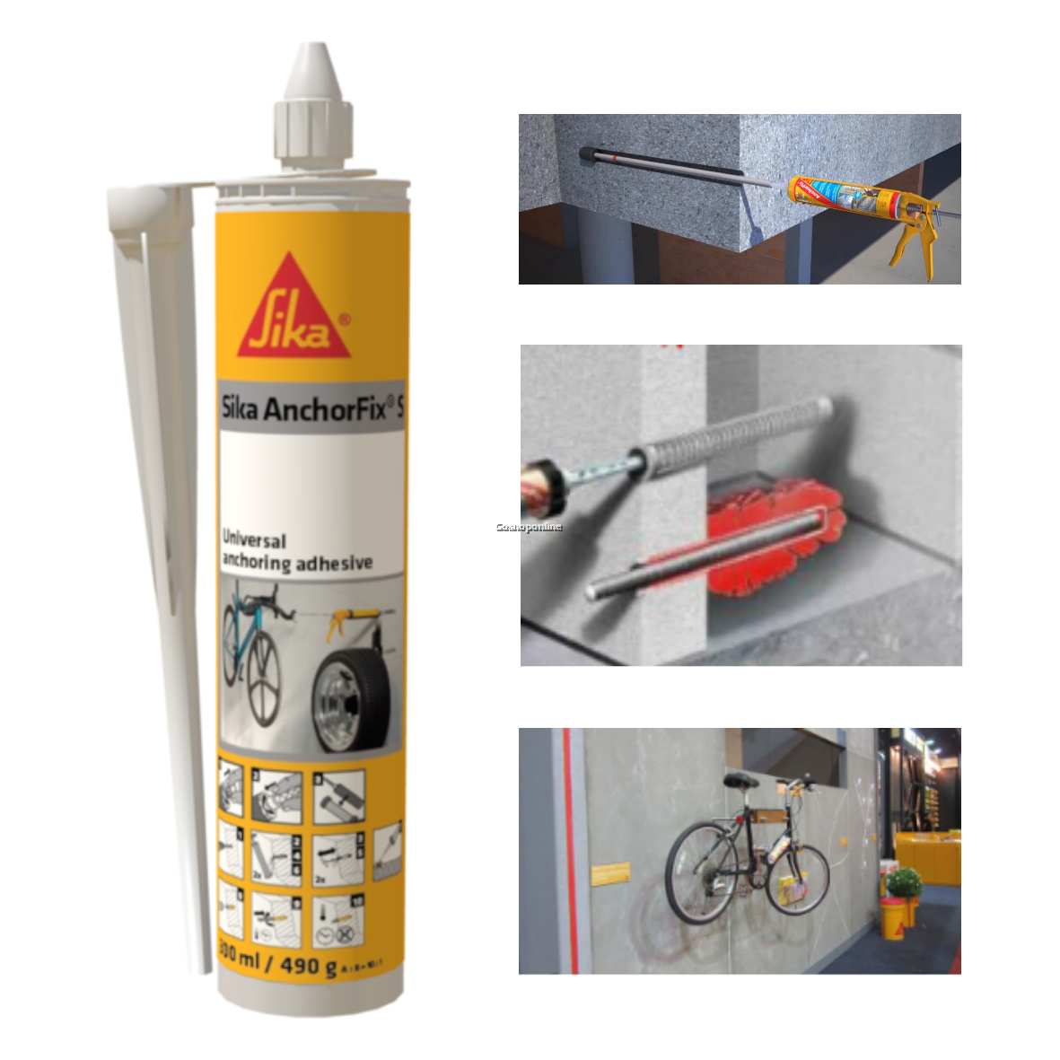 Sika AnchorFix® S 300ml (Universal Anchoring Adhesive)