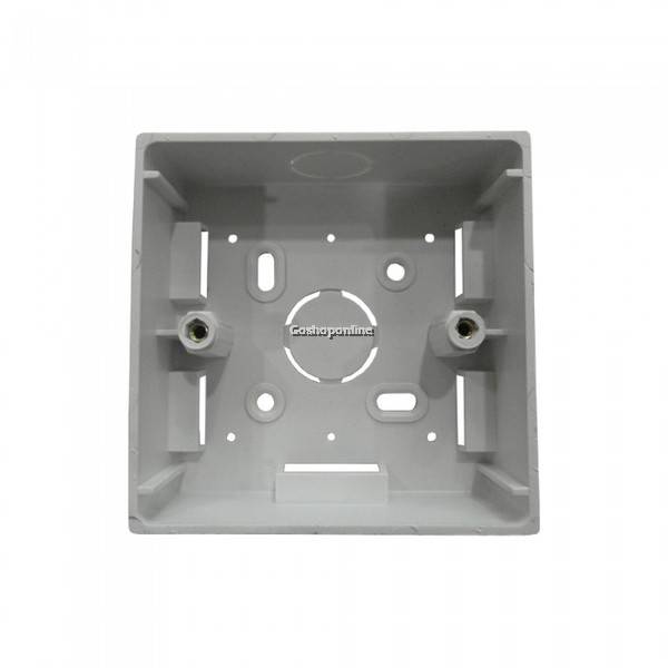 3x3 PVC Nut Box - Single PVC Base (White)