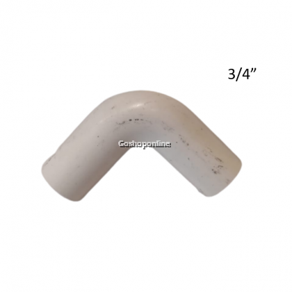 Olson PVC L-shape PVC Elbow 3/4" 1"