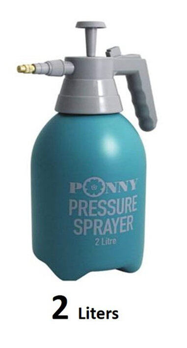 Ponny 2L Multipurpose Pressure Spray Gun With Brass Nozzle