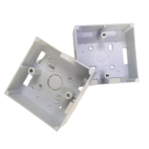 3x3 PVC Nut Box - Single PVC Base (White)