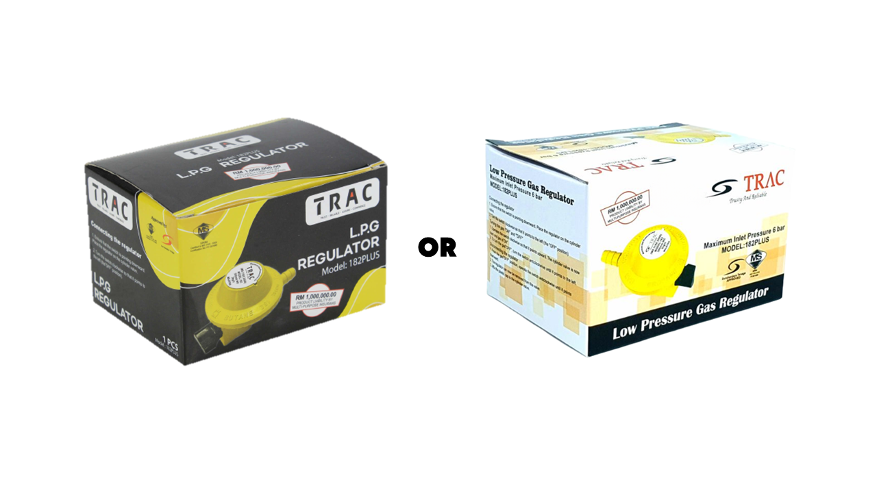 TRAC Low Pressure Gas Regulator #182Plus (Random Packaging)